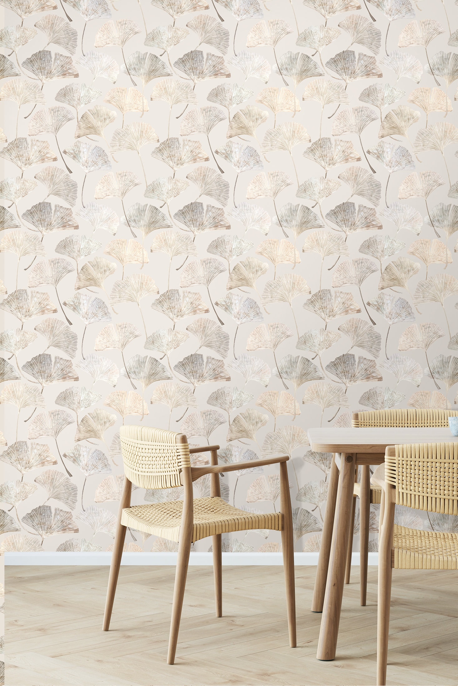 Gingko Leaf Wallpaper - Etsy