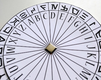 Printable Cipher Wheel | Etsy