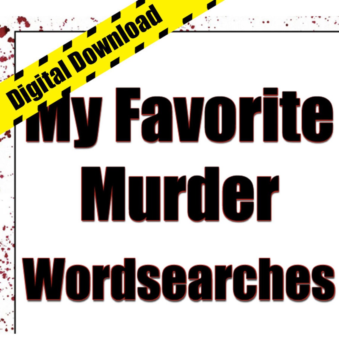 My Favorite Murder Word Search Book MFM Word Search Game - Etsy