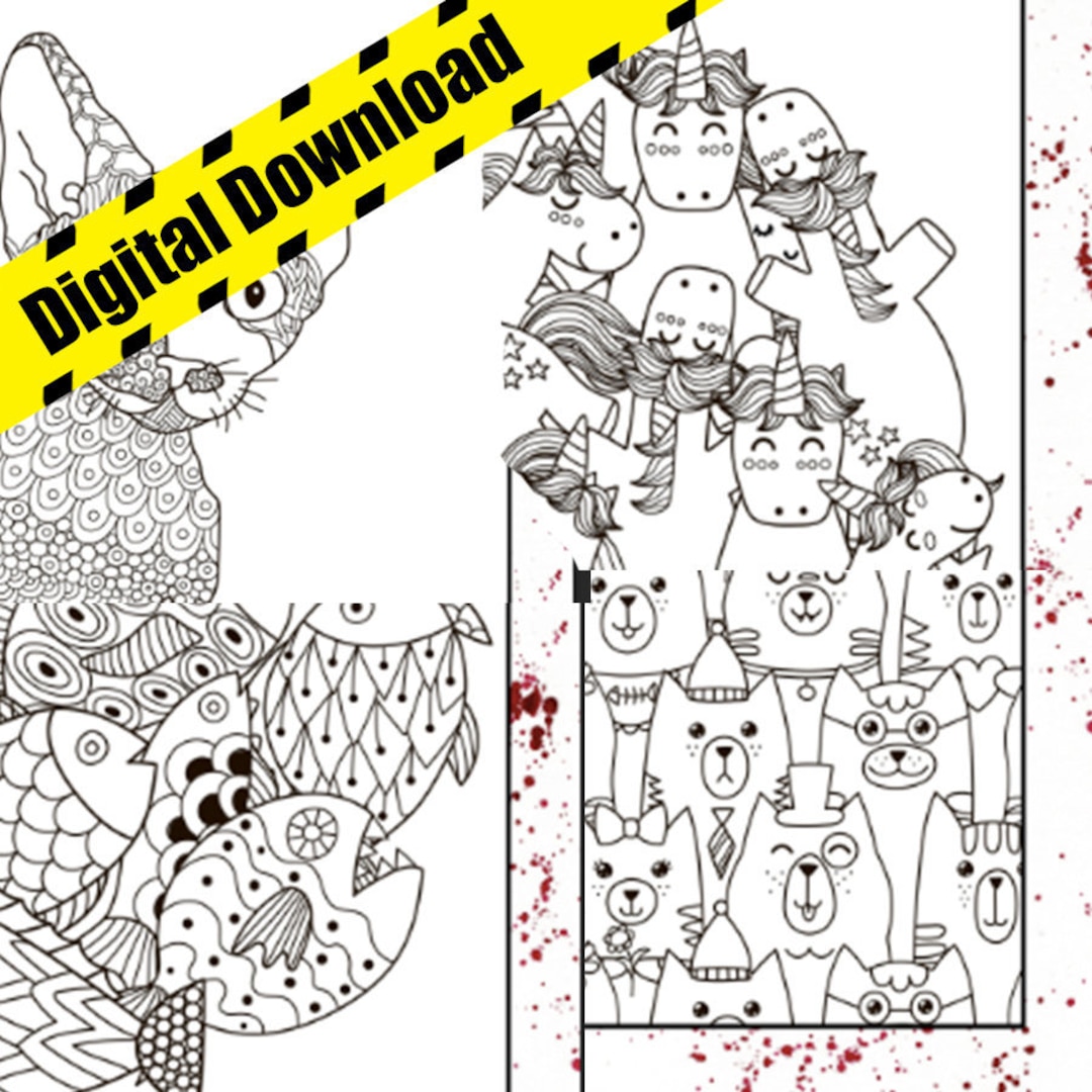 All Different Coloring Pages