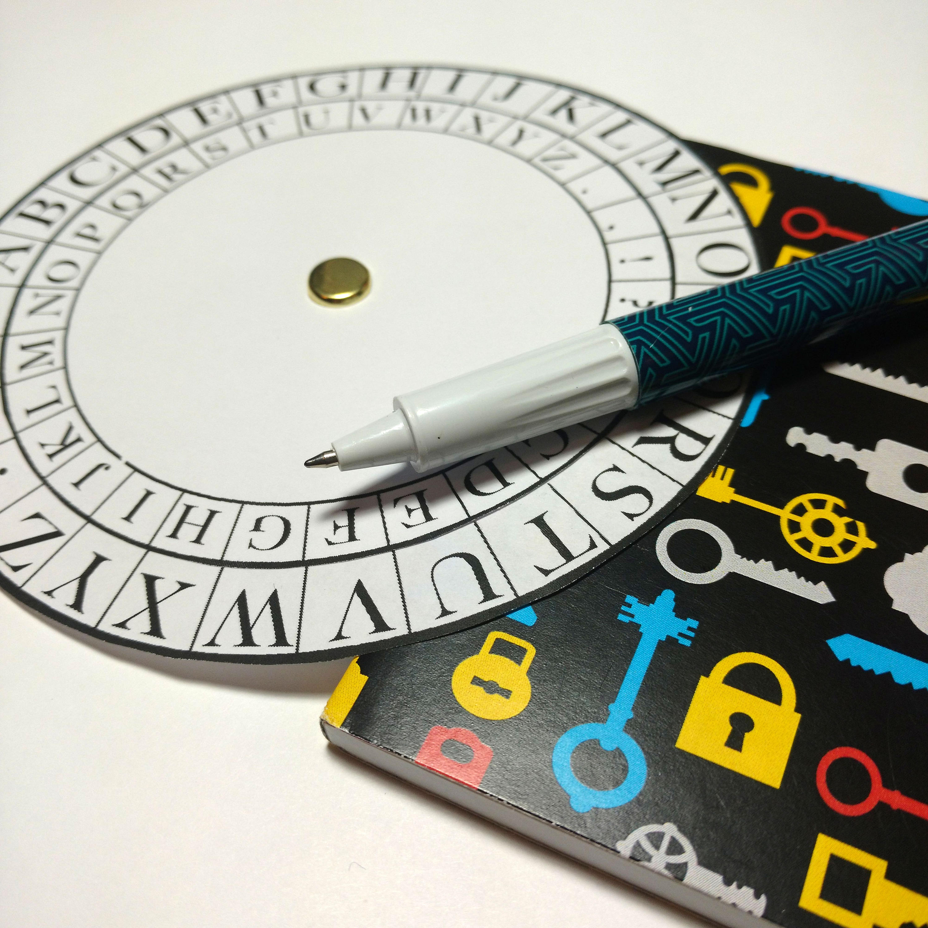 Cipher Wheel Spy Party Favors Escape Room Prop Encoder Etsy