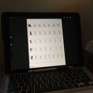 Hand Lettering Practice Sheets - Etsy