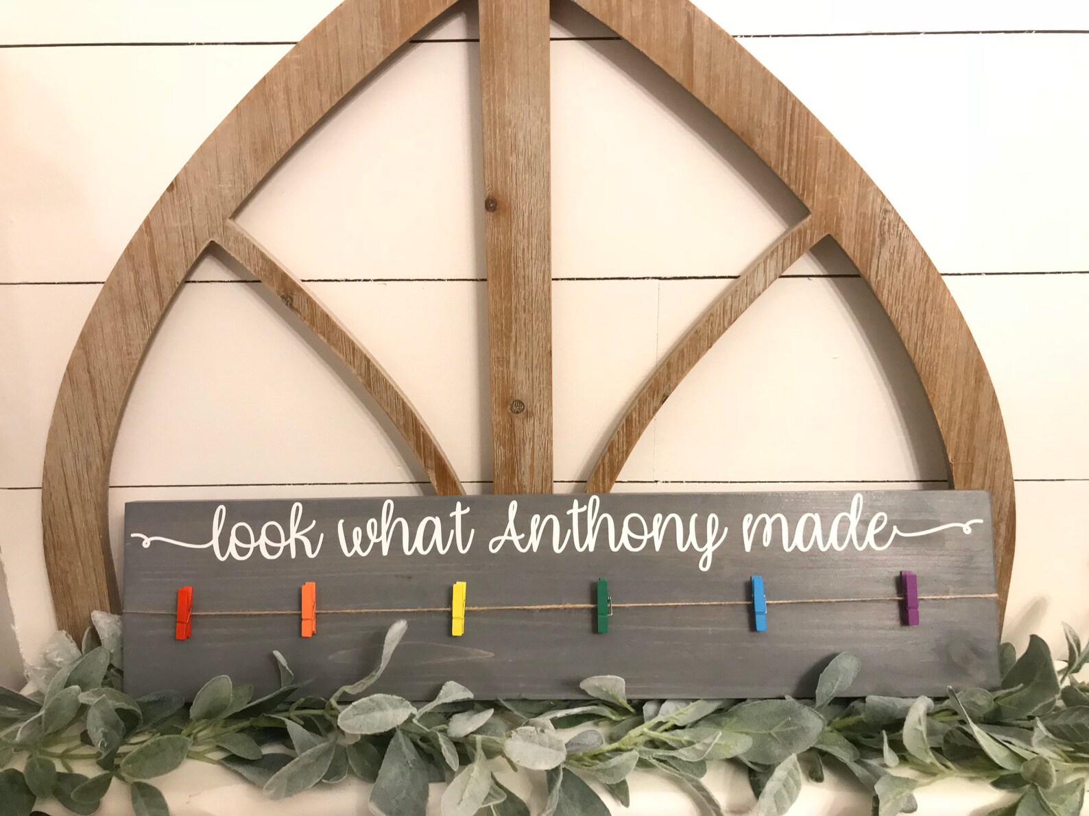 Look What I Made Children's Art Signs Art Display Sign | Etsy