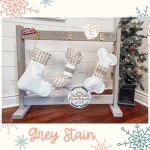 Stocking Stand Stocking Rail Christmas Stocking Holder Stocking Hanger ...