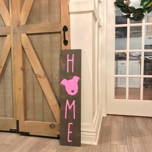 Dog Welcome Sign - Porch Signs - Porch Sign - Welcome Sign - Dog ...