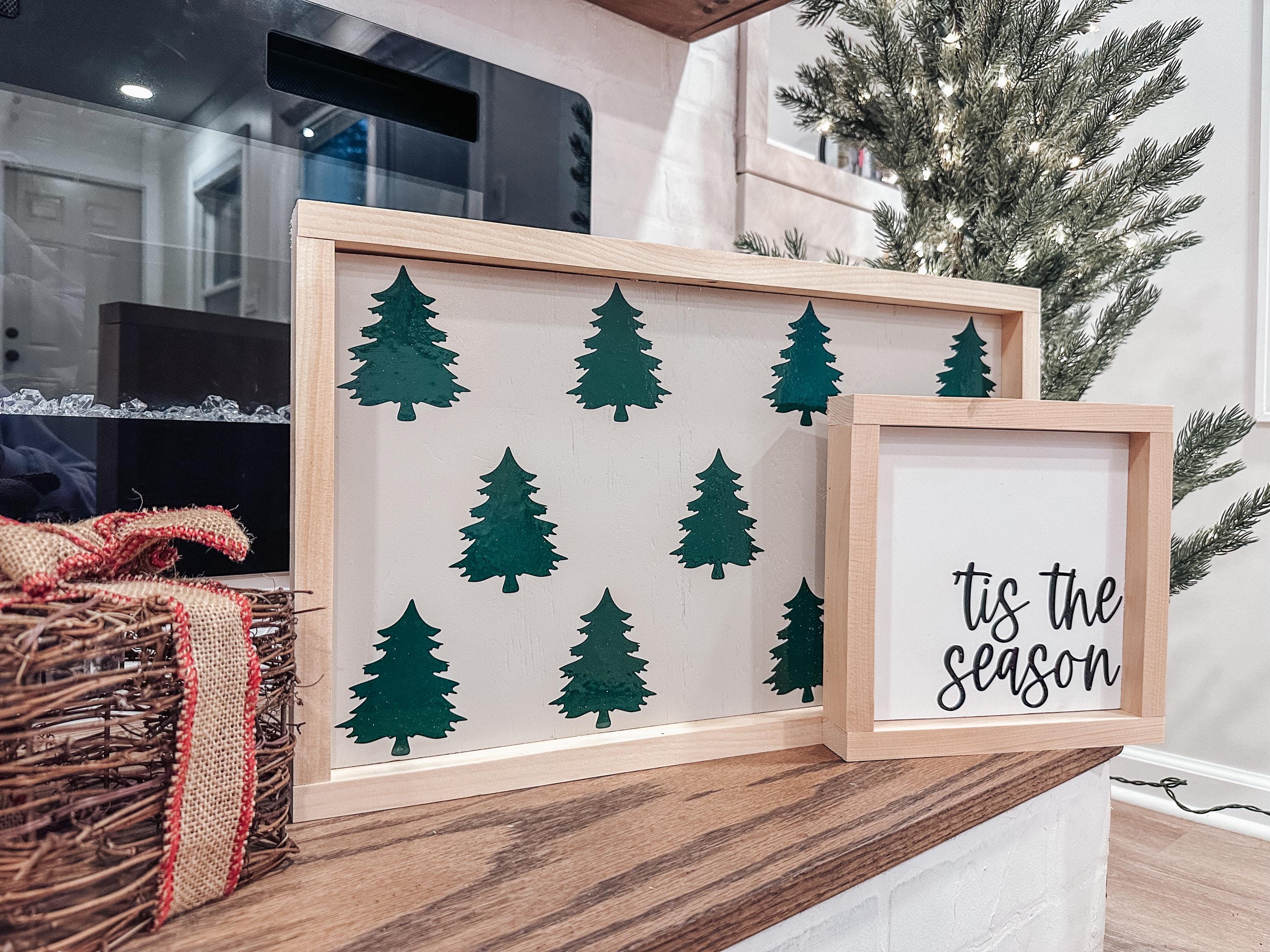 Christmas Sign Bundle - Modern Christmas Decor - Farmhouse Christmas ...