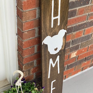 Dog Welcome Sign - Porch Signs - Porch Sign - Welcome Sign - Dog ...