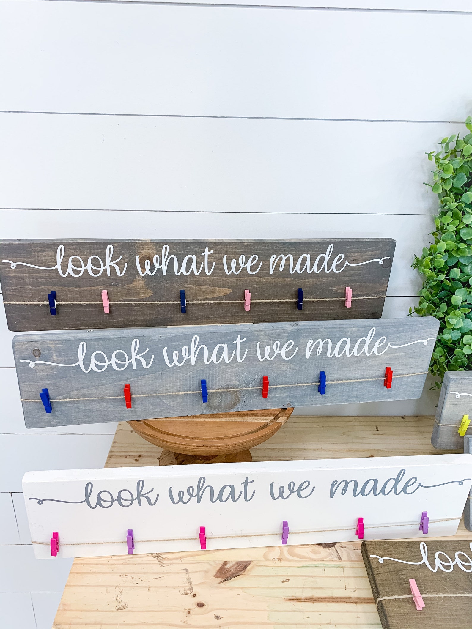 Look What I Made Children's Art Signs Art Display Sign | Etsy