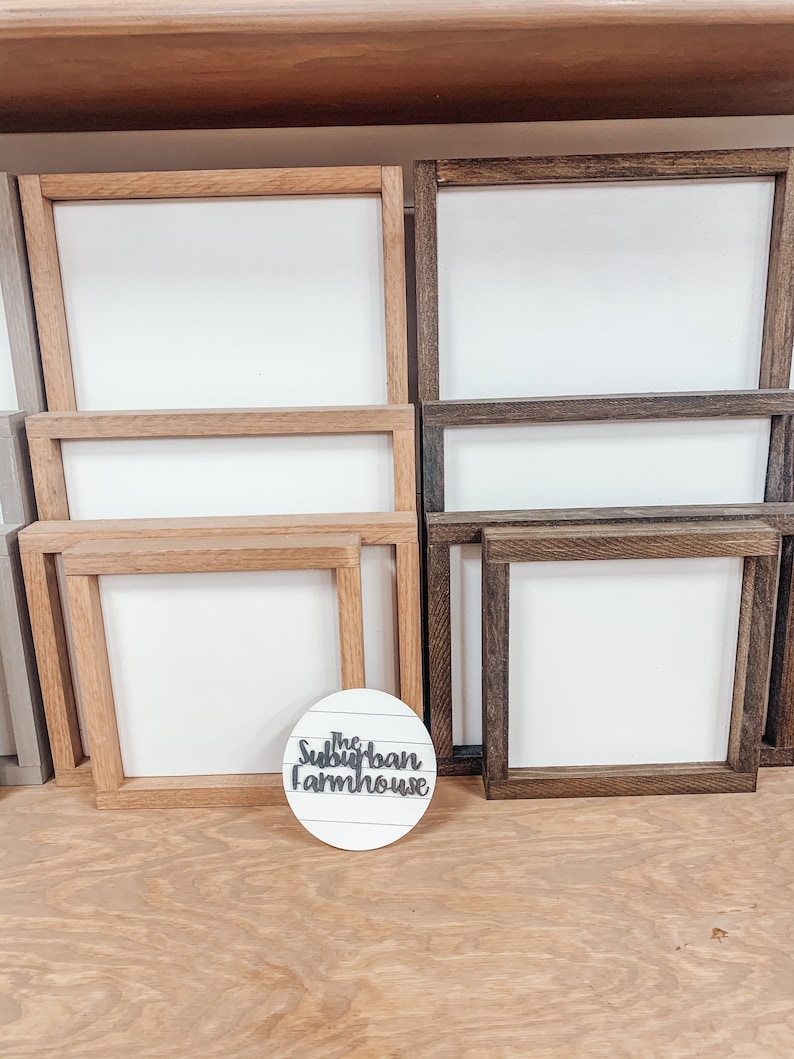 Blank Wood Sign Wood Sign DIY Wood Sign Craft Blanks - Etsy