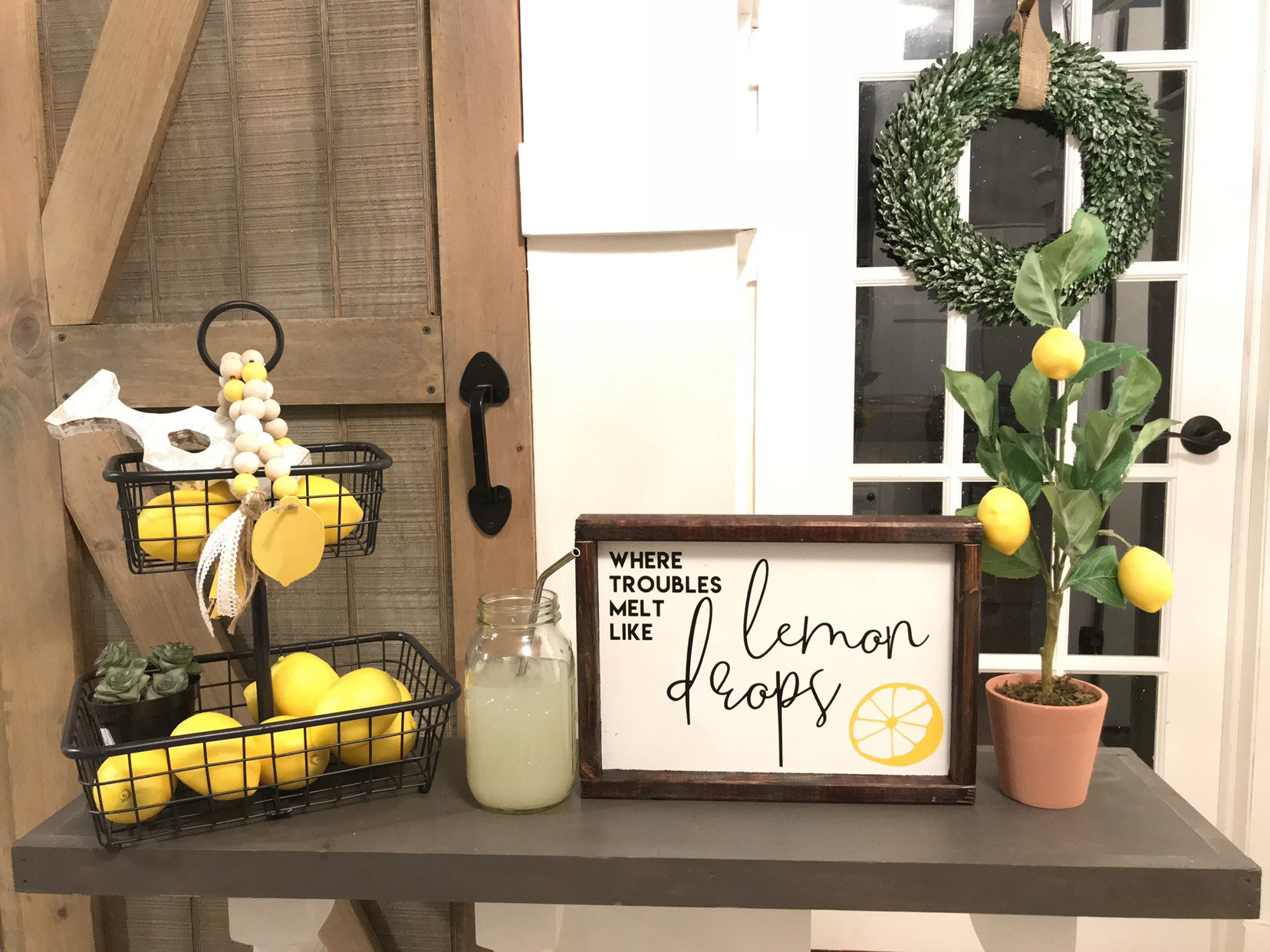 Lemon Decor Lemon Signs Lemons Summer Decor Summer | Etsy