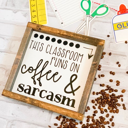 Teacher Gift/ Learn Classroom Sign Classroom Decor wood - Etsy