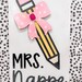 Coquette Pencil With Bow Classroom Decor - Classroom Decor- the ...