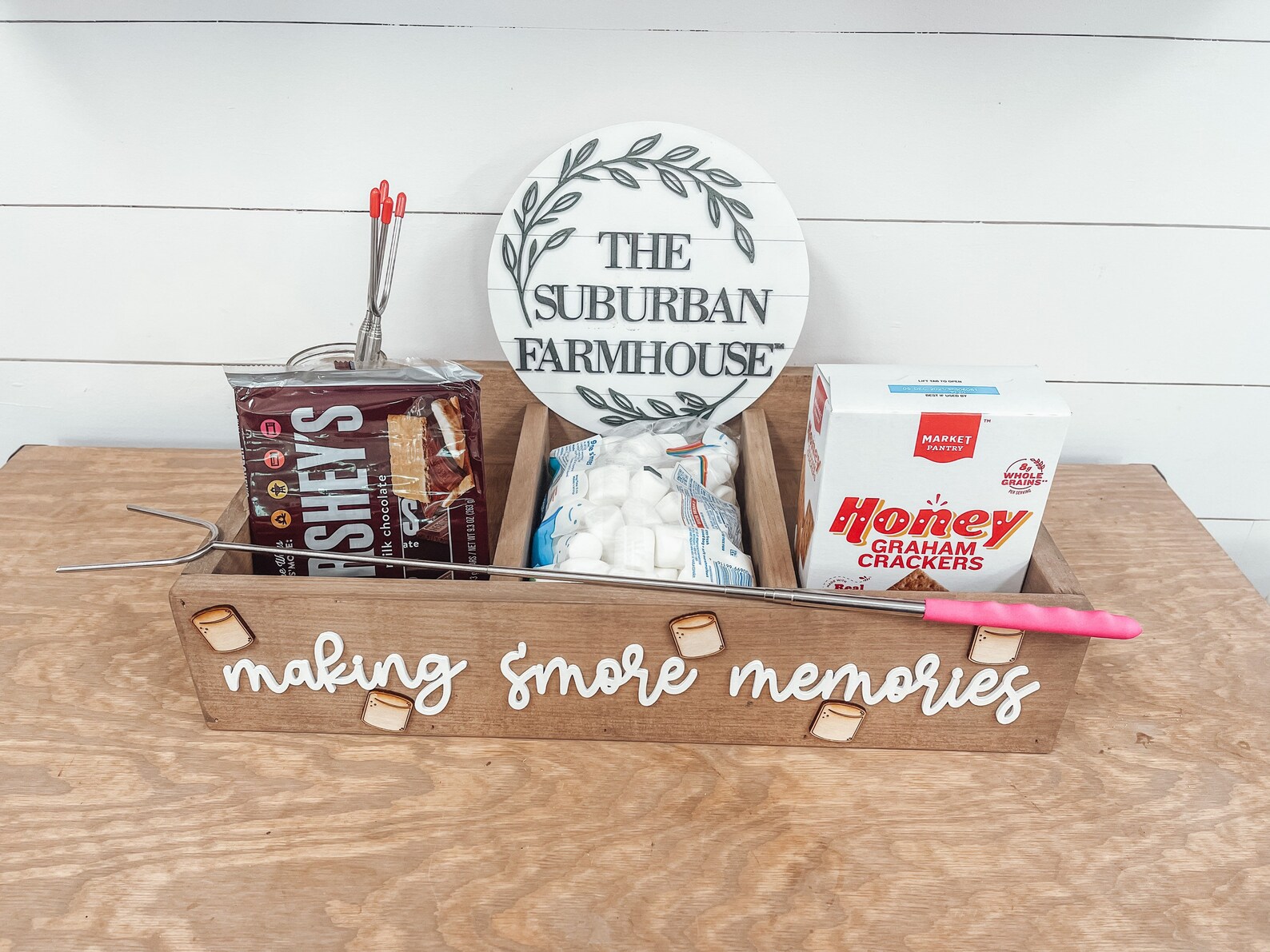 Smores Station Box - Smores Caddy - Making Smore Memories - Smores Bar ...