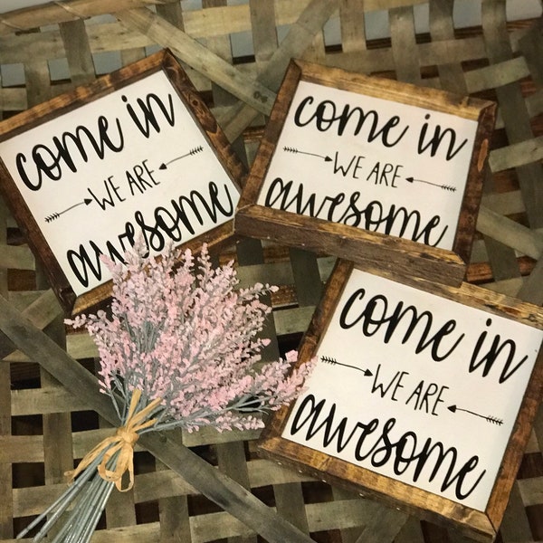 We Are Awesome - Etsy