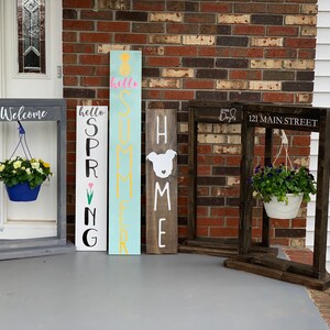 Dog Welcome Sign - Porch Signs - Porch Sign - Welcome Sign - Dog ...