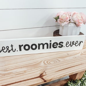 Best Roomies Sign - College Roommate Dorm Sign - Dorm Decor - College ...