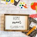 Teacher Gift/ Home Sweet Classroom Teacher Classroom Door - Etsy