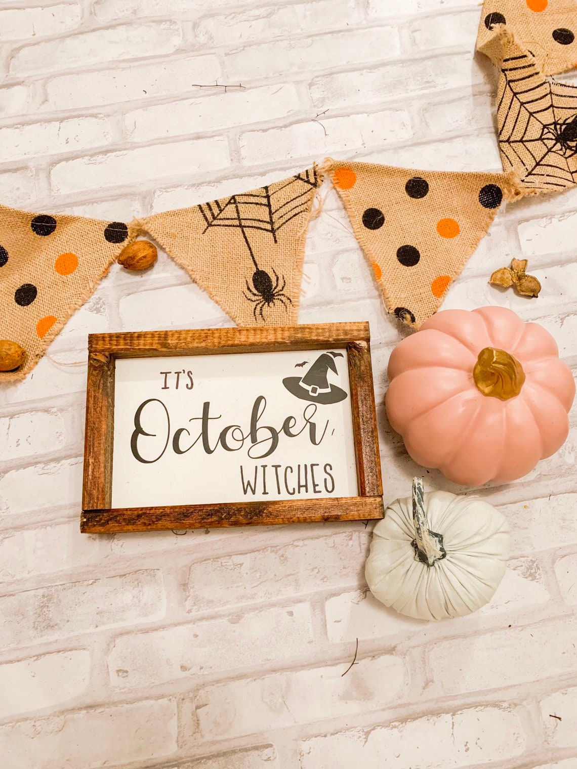Its October Witches - Halloween Coffee Bar Sign- Halloween Sign ...