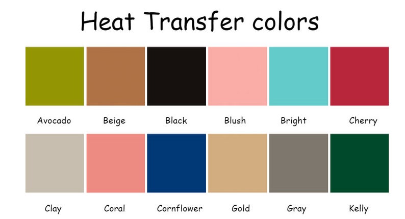 Heat Transfer Vinyl, Iron-on, Glitter Iron On - Etsy