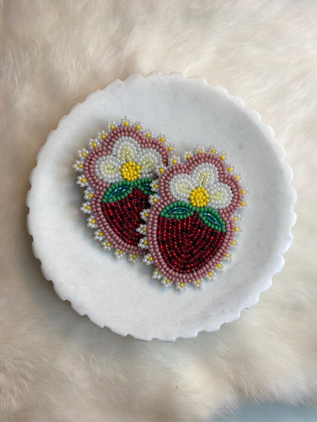 Native American First Nations Beaded Earrings - Etsy
