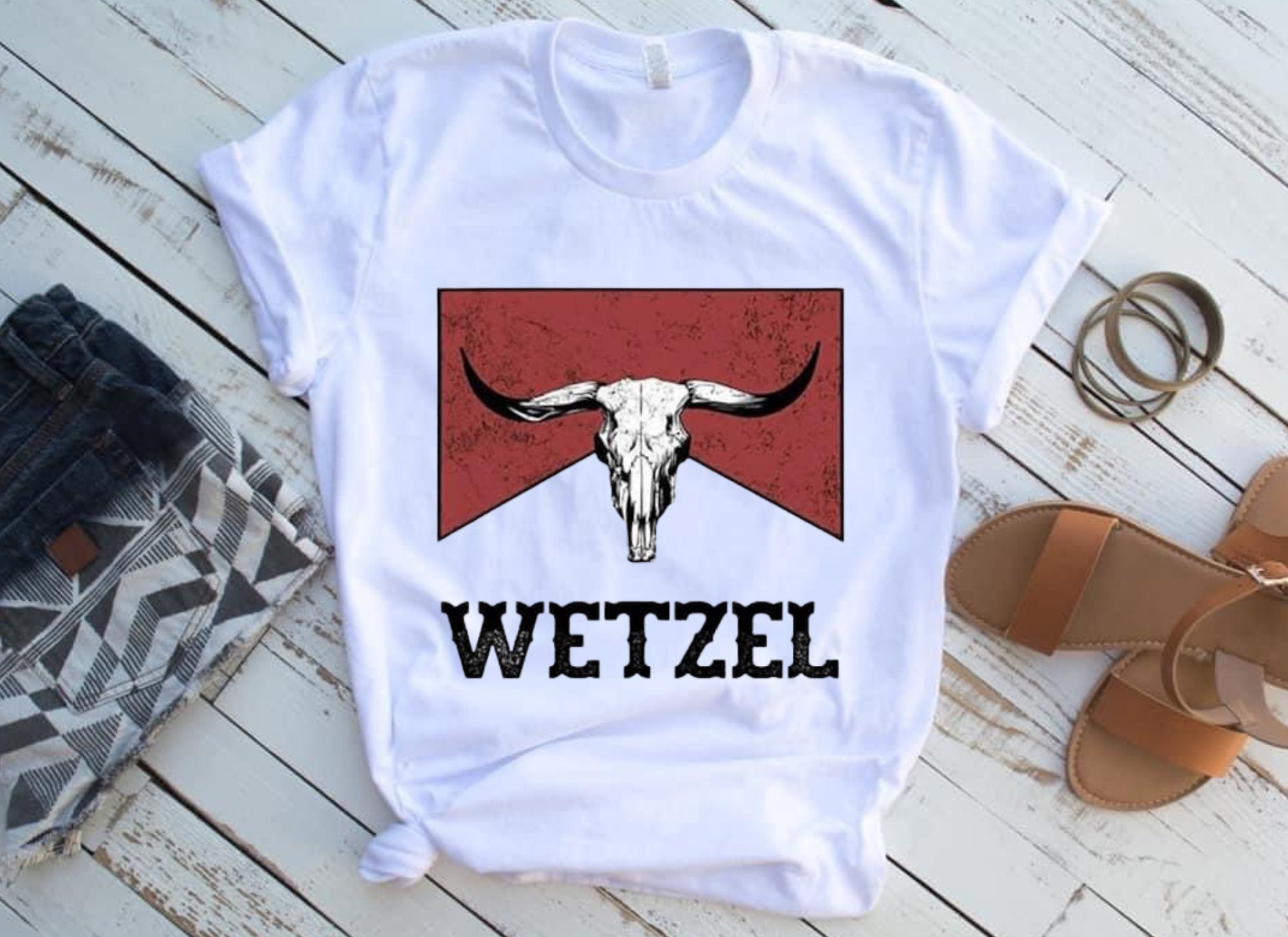 Koe Wetzel Tee - Etsy