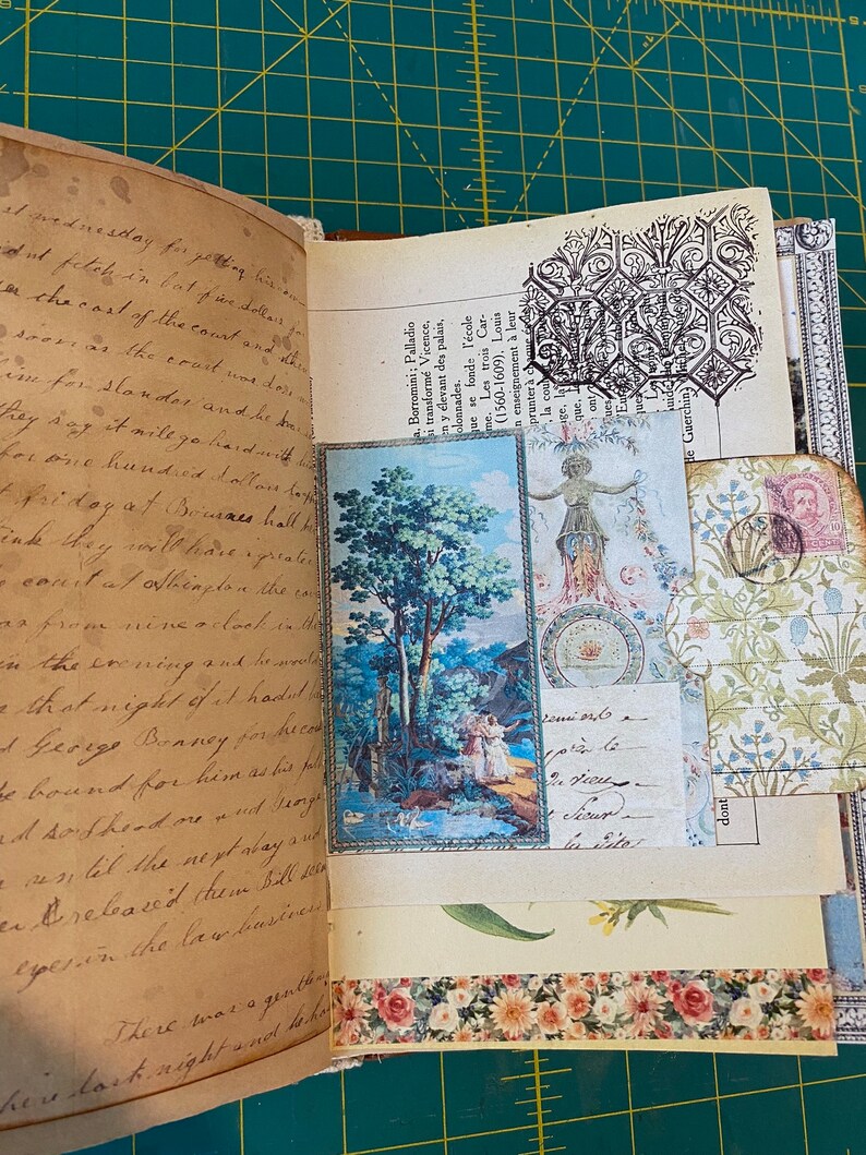 Vintage Book Journal - Etsy