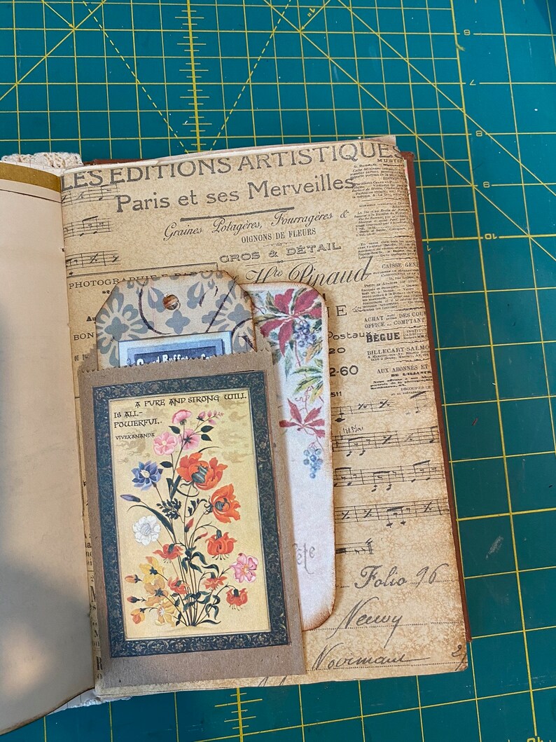 Vintage Book Journal - Etsy