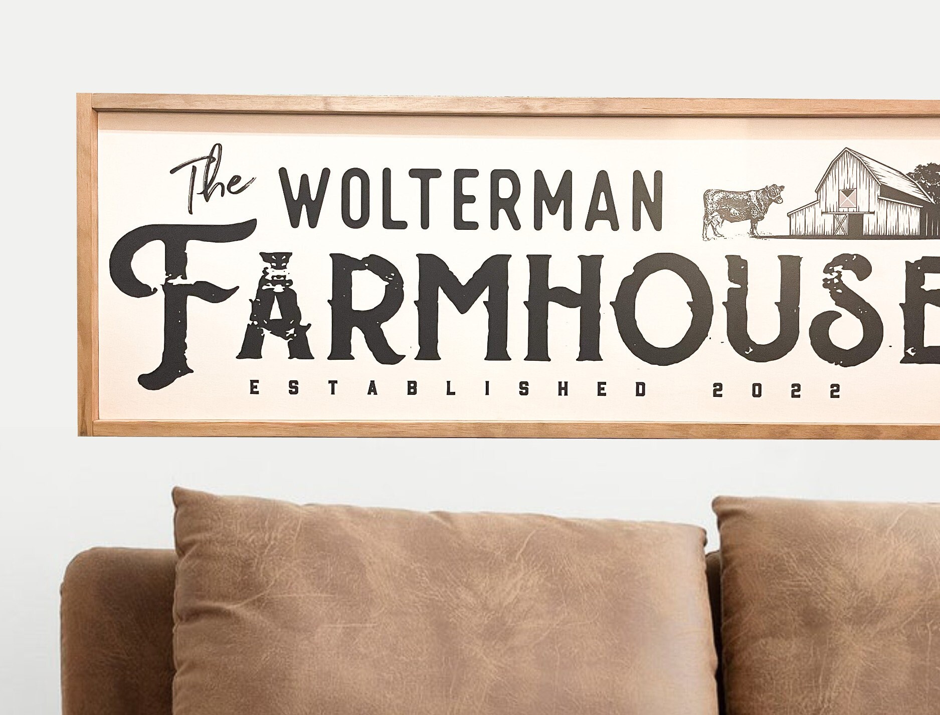 Personalized Farmhouse Welcome Sign: Distressed Wood Entryway Decor - Etsy