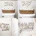 Hello Sweet Cheeks Bathroom Wall Cutout Funny Bathroom Decor Bathroom ...