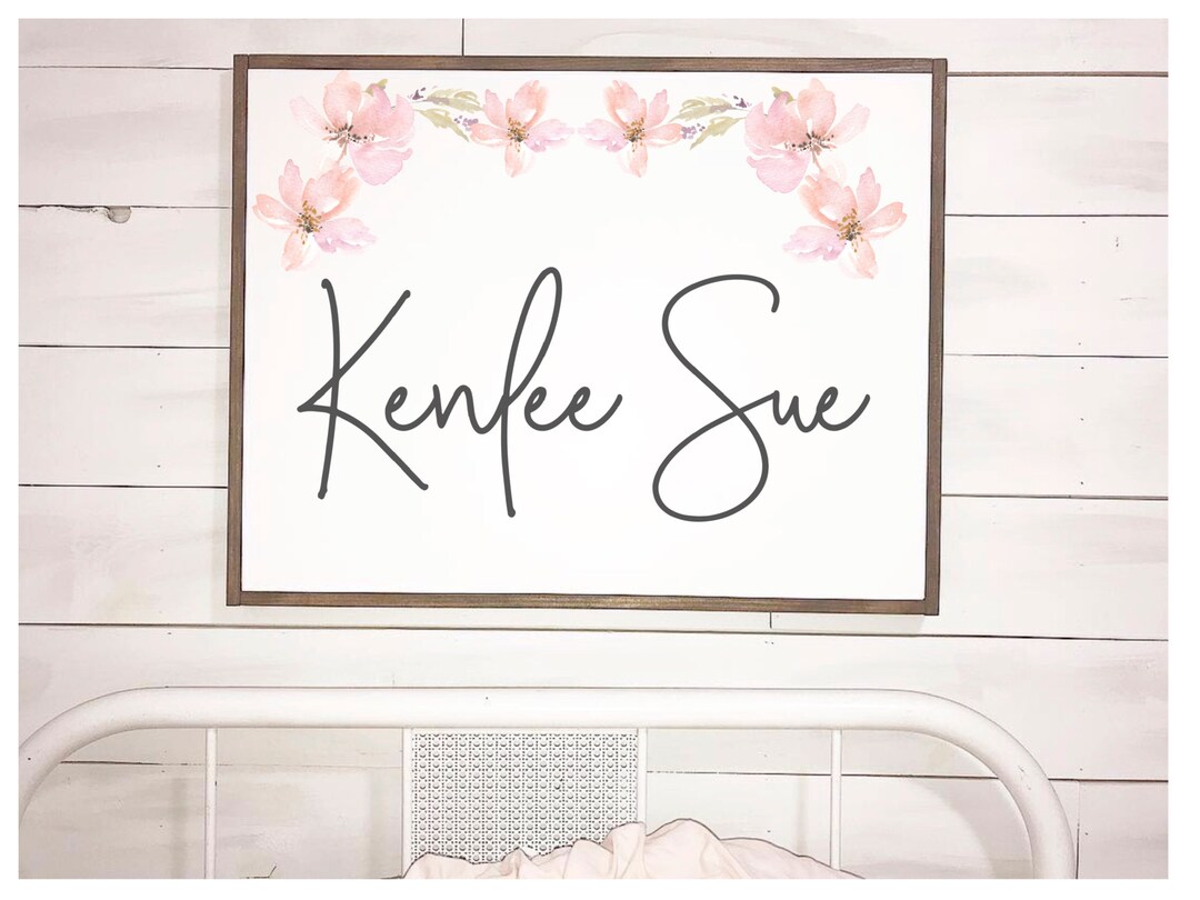 Girl Name Sign | Girl Name Decor | Girl Room Decor | Girl Nursery Decor ...