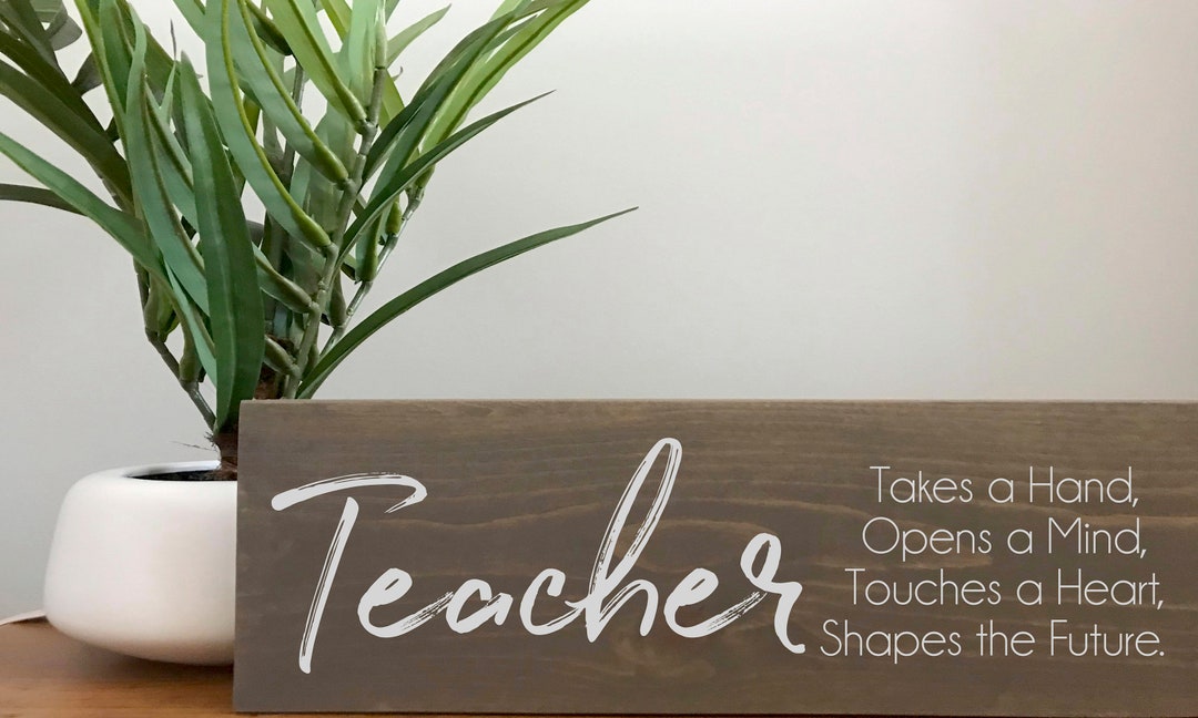 Teacher Gift | Teacher Sign | Gift for Teacher | Teacher Month ...