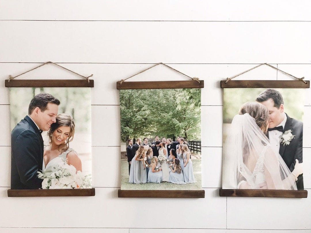 Personalized Photo Hanging Canvas Print: Custom Wall Art - Etsy