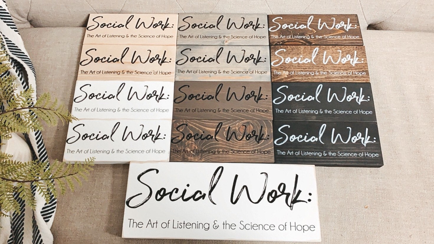 Social Work Gift Social Worker Sign Gift for Social Worker - Etsy