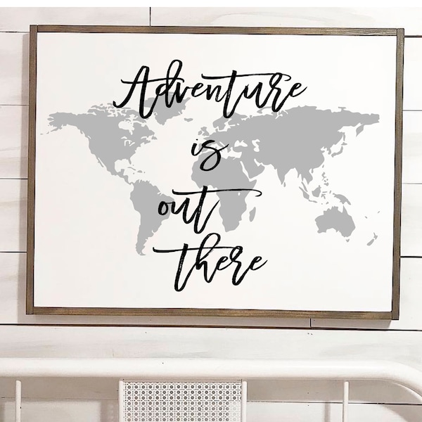 Adventure is Out There - Etsy