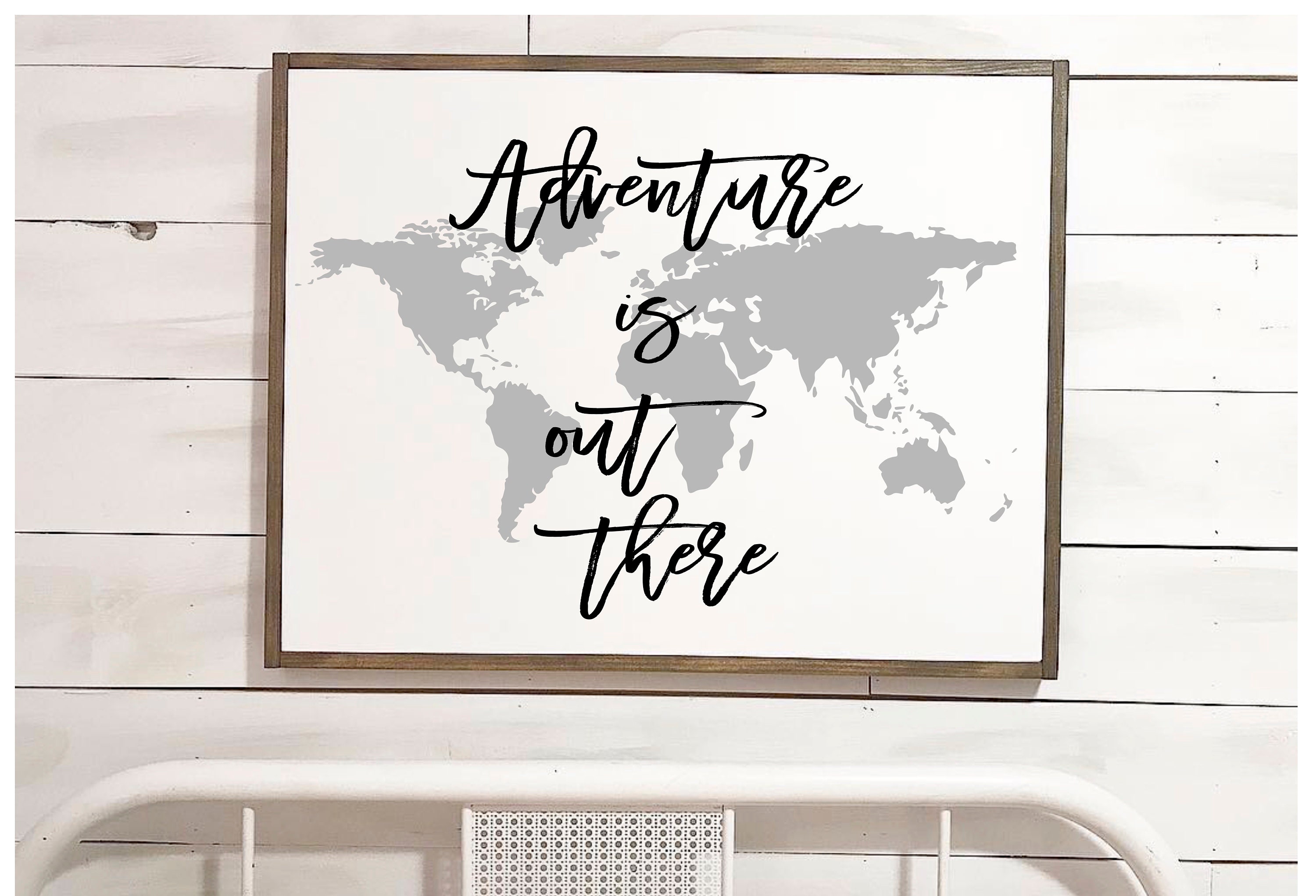 Adventure is Out There Sign Adventure is Out There Art - Etsy