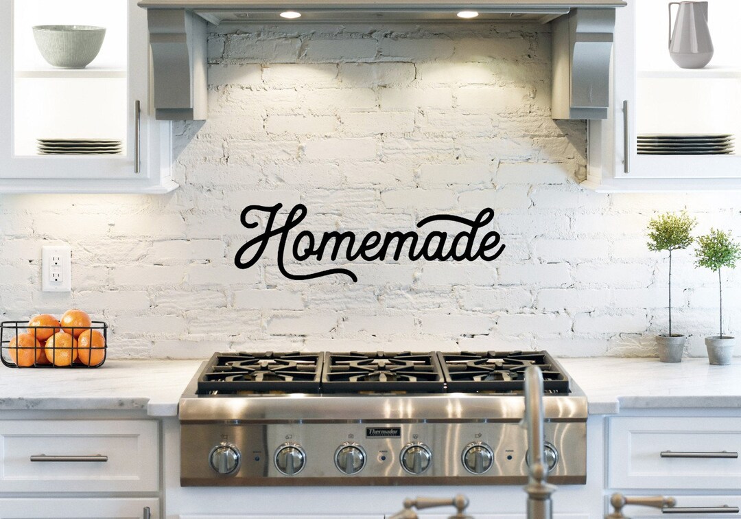 Homemade Kitchen Wood Cut Out Words | Wood Word Cut Out | Laser Cut ...