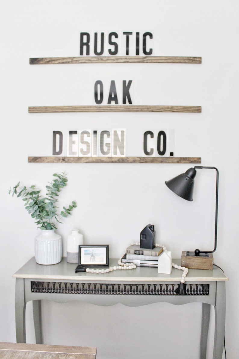Letter Statement Shelves LETTERS Only Floating Letter - Etsy