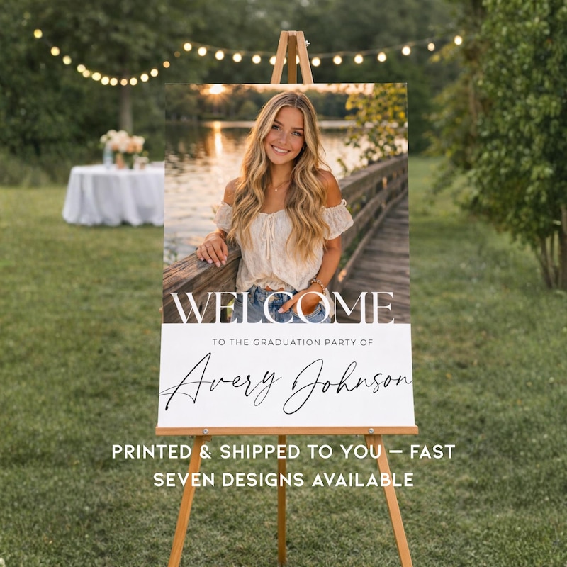 Graduation Welcome Sign - Etsy