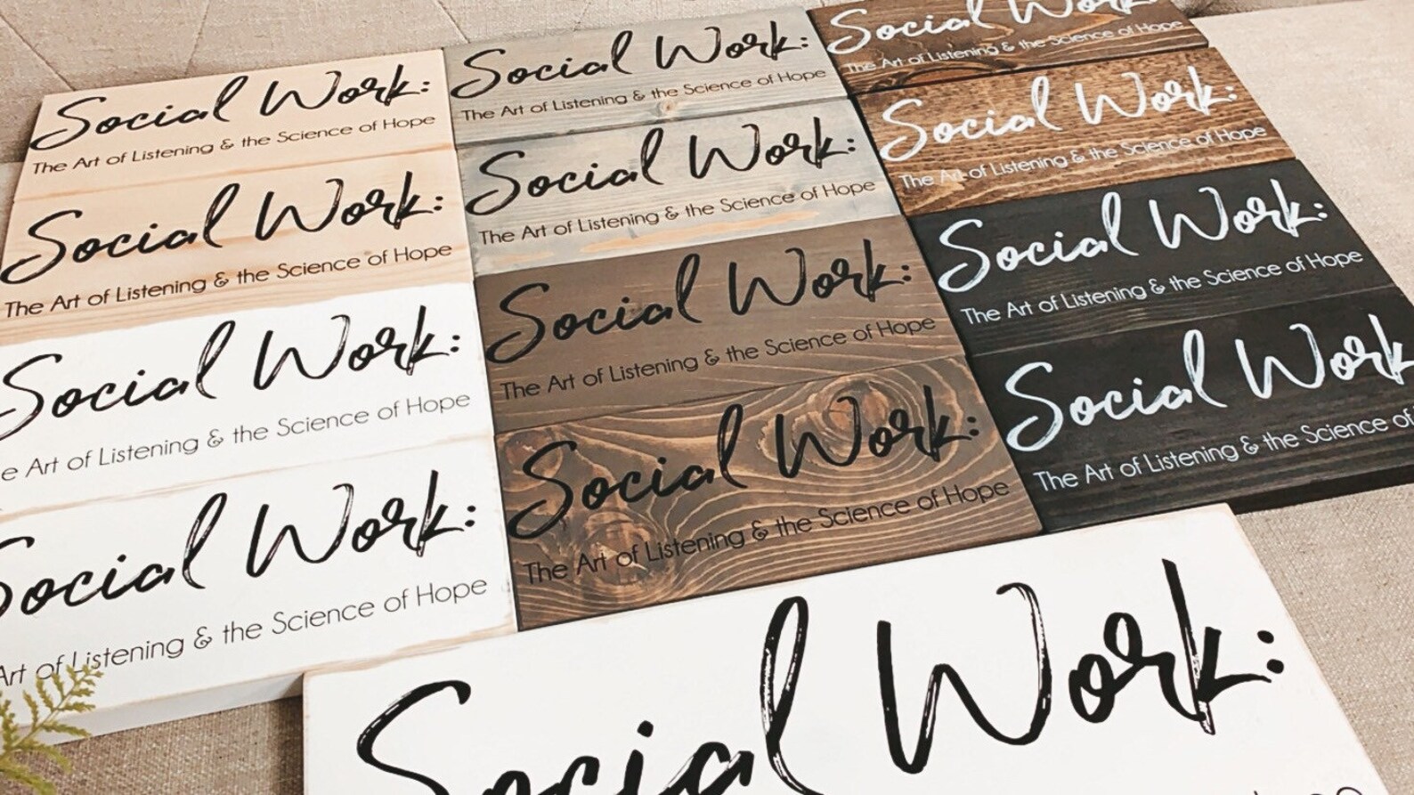 Social Work Gift Social Worker Sign Gift for Social Worker - Etsy