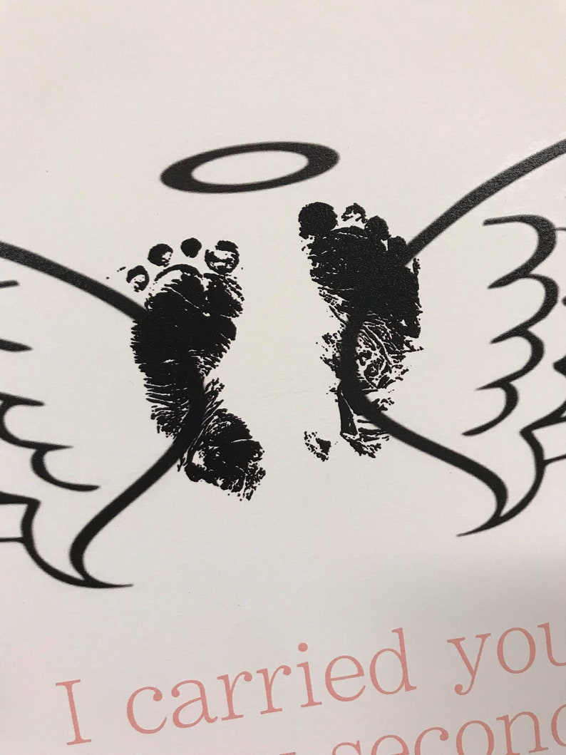 Infant Loss Footprints Sign Personalized Baby Memorial - Etsy