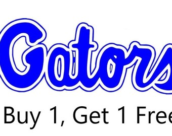 Gator decal | Etsy