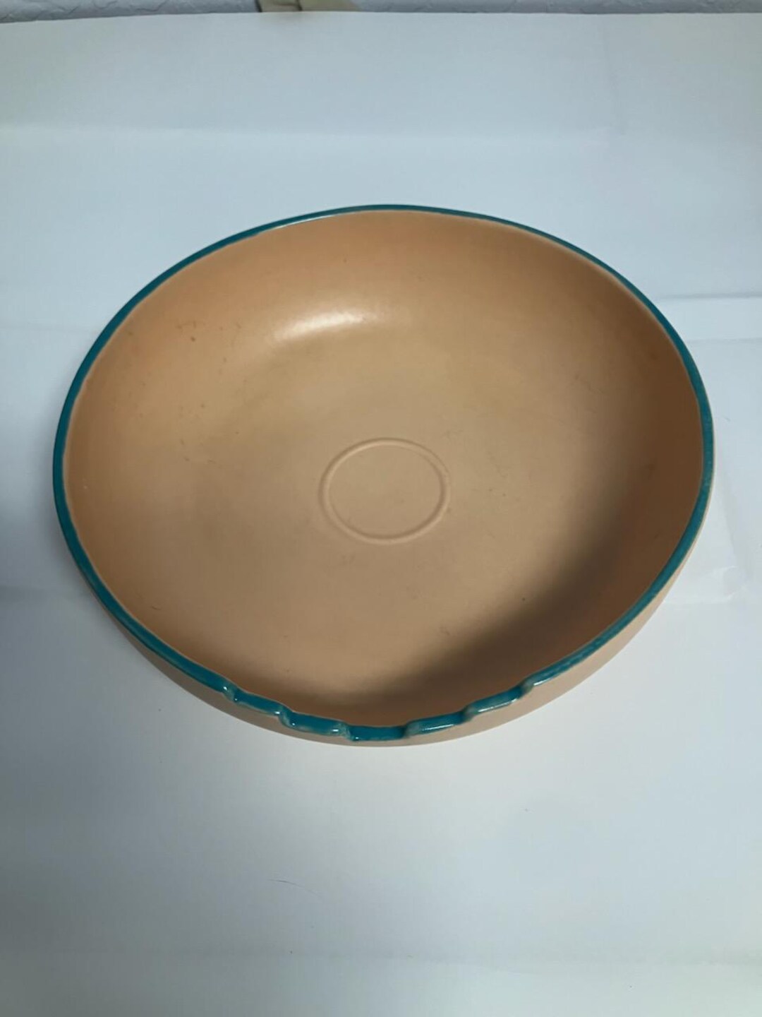Vintage Treasure Craft Pottery Large Bowl. Made in USA. - Etsy