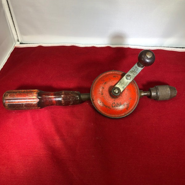 Vintage Hand Drill - Etsy