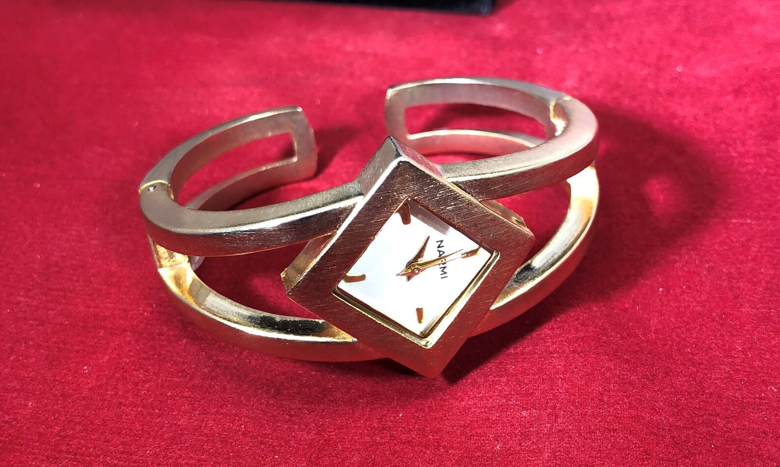 Vintage-watch-narmi-gold-stainless Steel-lead Safe-water Resistant ...