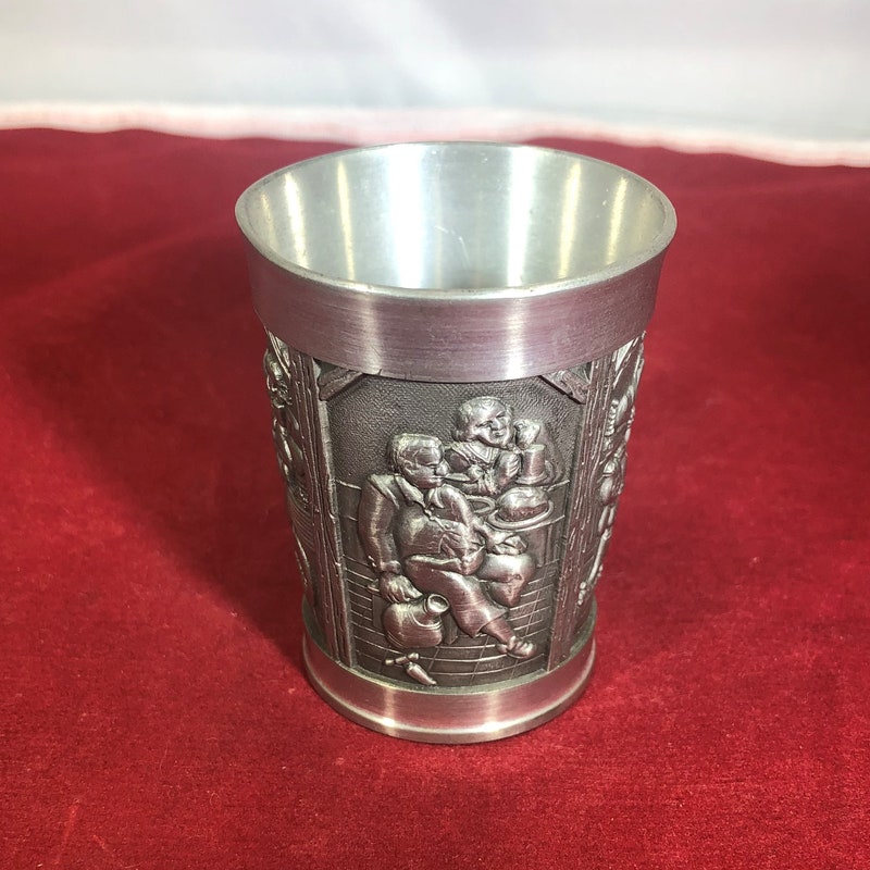 Silver Shot Glass - Etsy