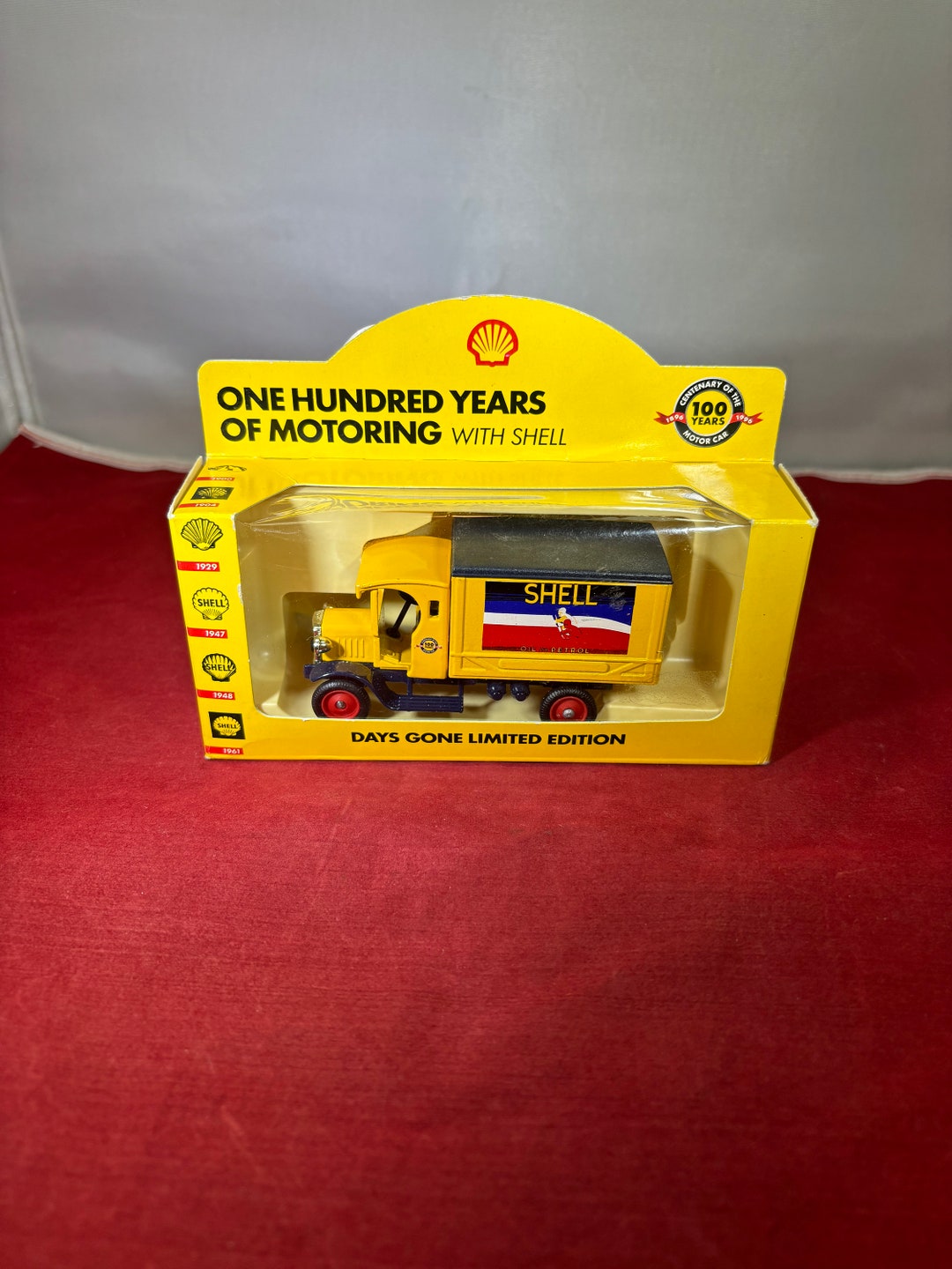 Vintage-days Gone-shell-truck-yellow-collectable-gas Station - Etsy