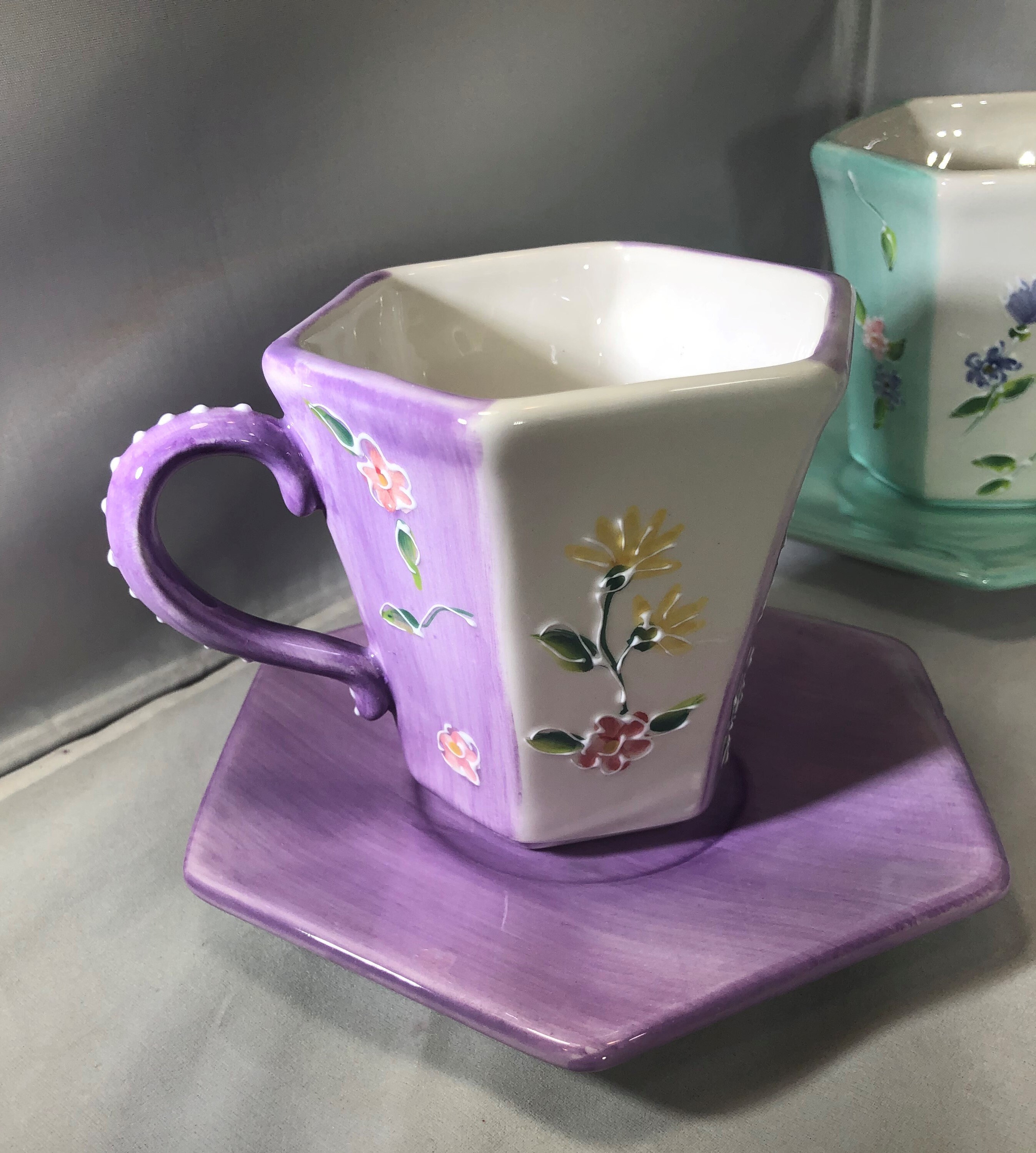 Vintage-Hand Painted-Centrum-Garden | Etsy