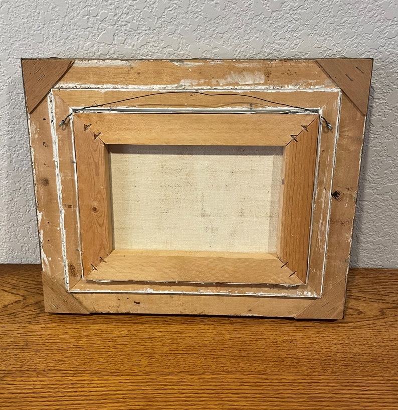 Vintage-picture-birds-framed-signed-wall Decor-home Decor - Etsy