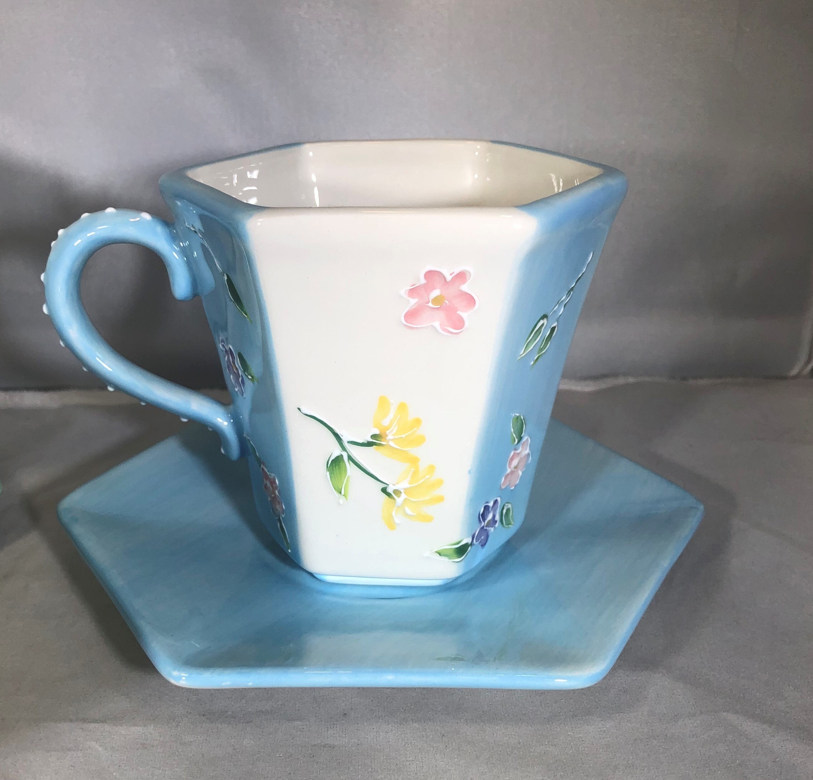 Vintage-Hand Painted-Centrum-Garden | Etsy