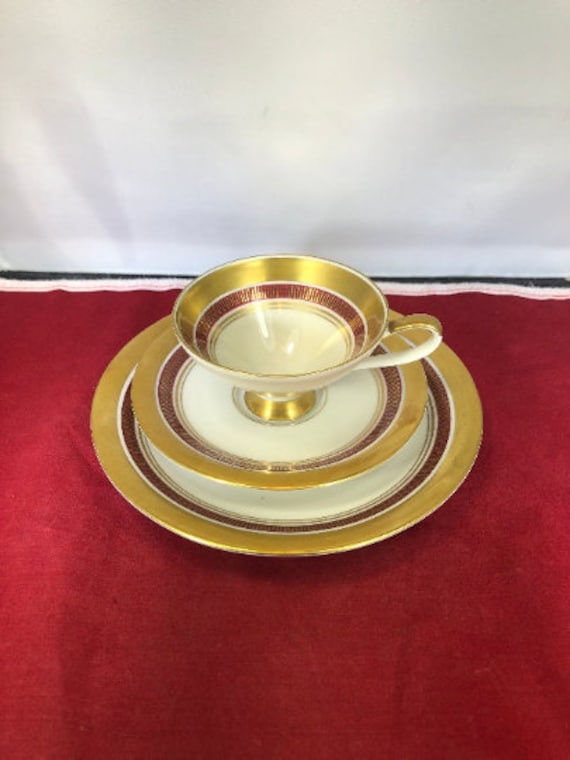 Home & Living Vintage-Johann Leftmann Vohenstraub-Bavaria-Teacup-Saucer ...